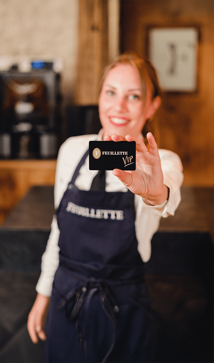 Carte de fidélité Boulangeries Pâtisseries Feuillette VIP